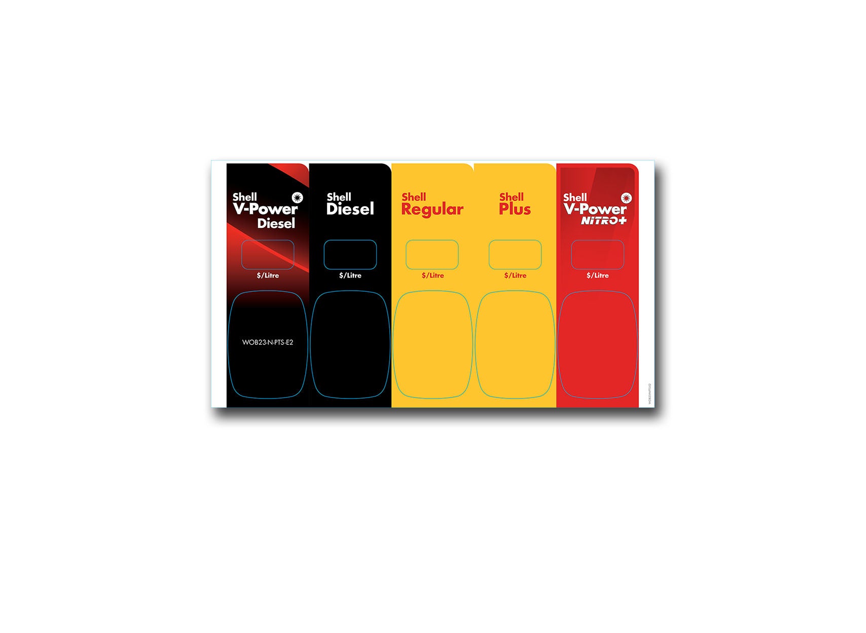 WOB23-N-PTS-E2 - PTS Panel Decal – Shell Fuel Decals